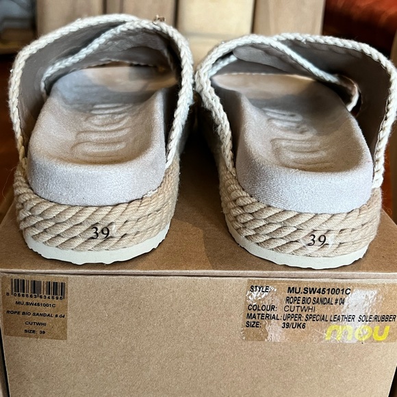 Mou | Shoes | Mou Bio Rope Sandal Nwt | Poshmark